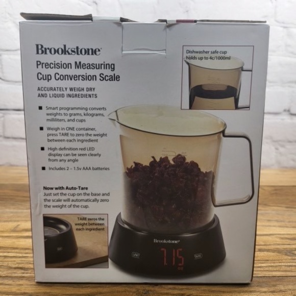 Brookstone | Kitchen | Brookstone Precision Measuring Cup And ...